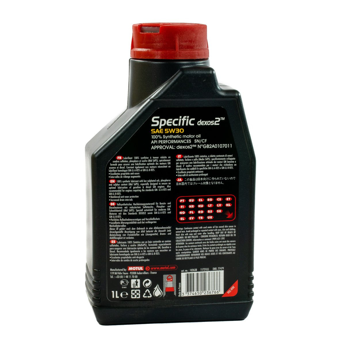 Olej silnikowy Motul Specific Dexos2 5W/30 1L | Oleje i filtry \ OLEJE ...